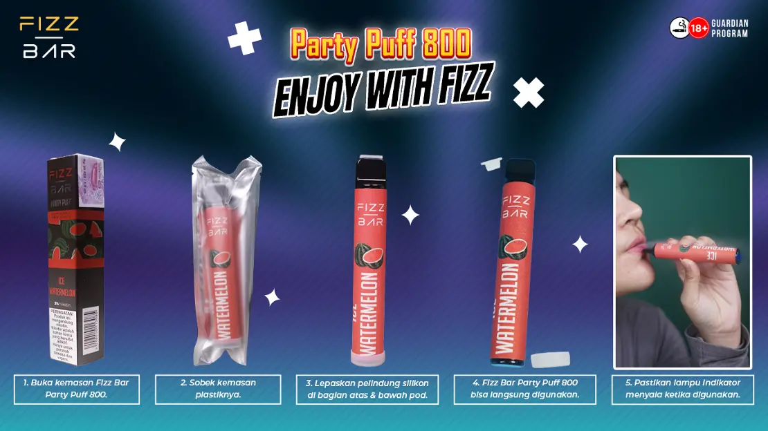Party Puffs | Fizzbar