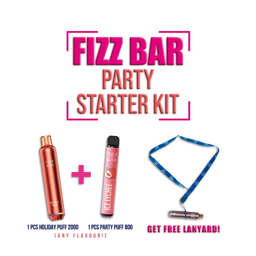 FIZZ BAR Disposable Starter Kit | Fizzbar